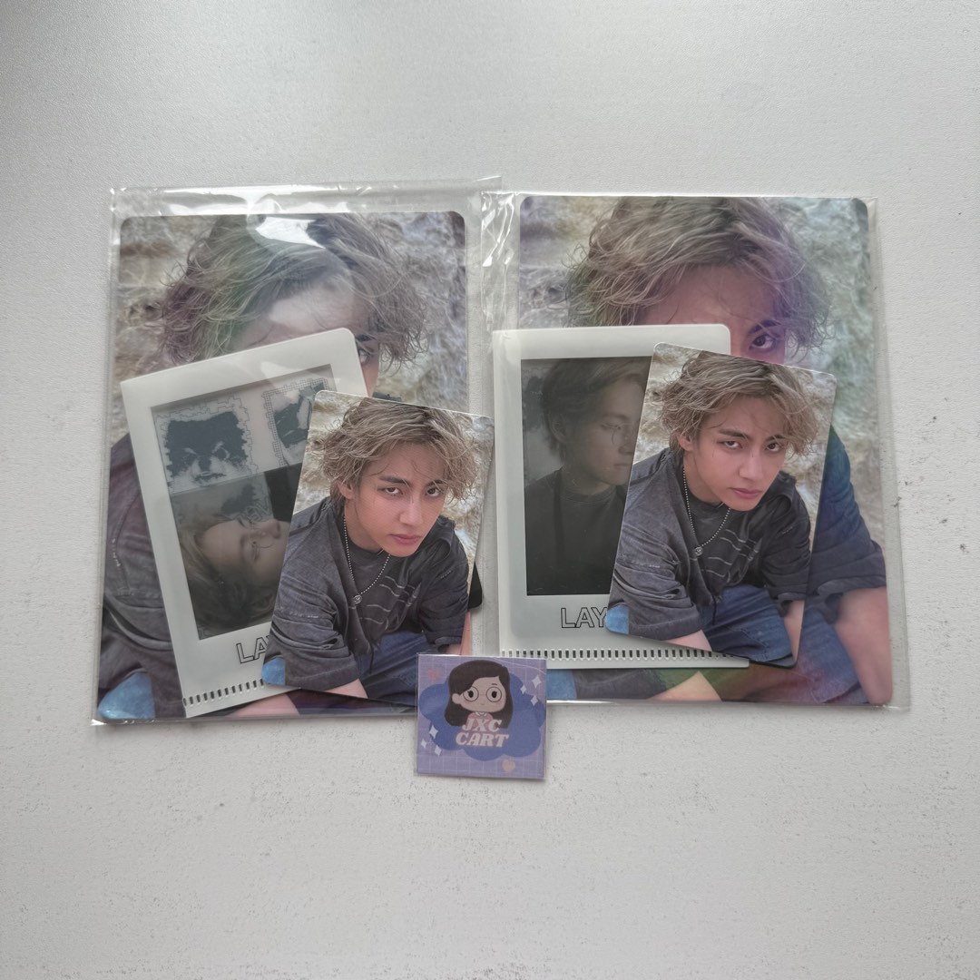 BTS V Taehyung Layover Solo Album Weverse Early Bird + Regular POB ...