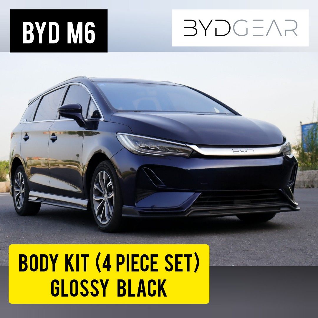 BYD M6 - Body Kit Glossy Black - Local Stock, Car Accessories ...