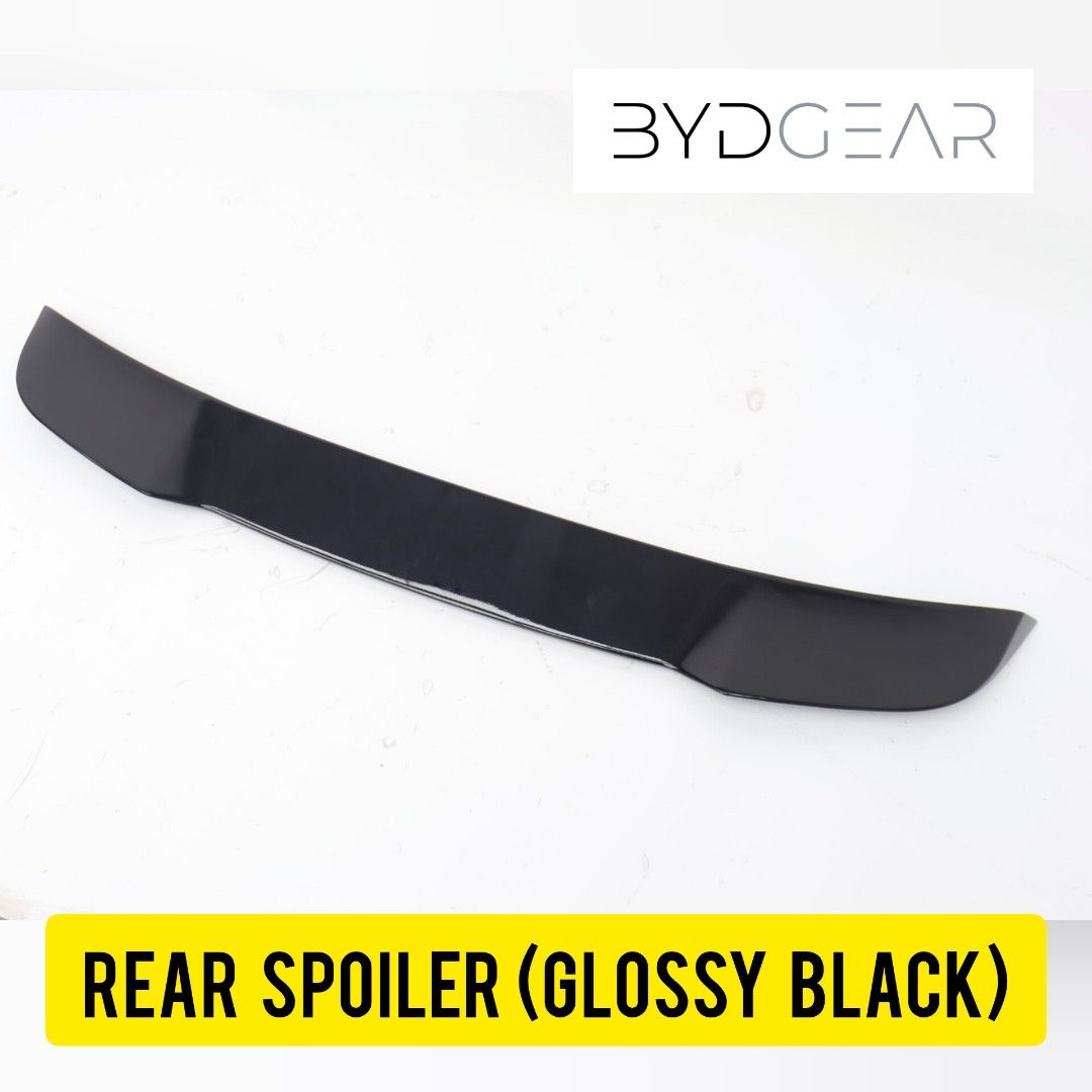 BYD M6 - Rear Spoiler - Glossy black / Carbon Fibre - Preorder on Carousell