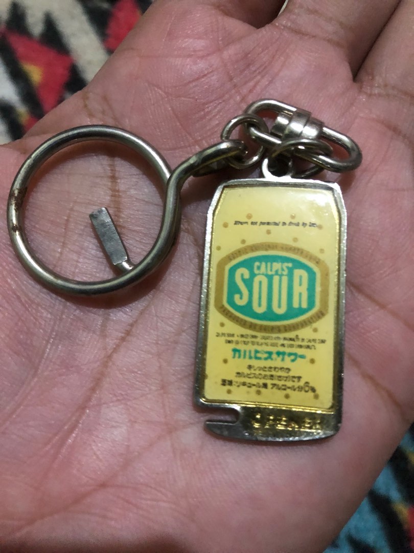 Calpis sour metal charm bottle opener, Hobbies & Toys, Memorabilia ...