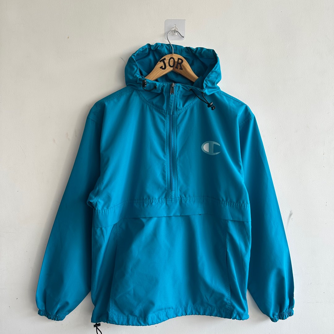 Champion Windbreaker Packable Anorak jacket, Men's Fashion, Coats ...
