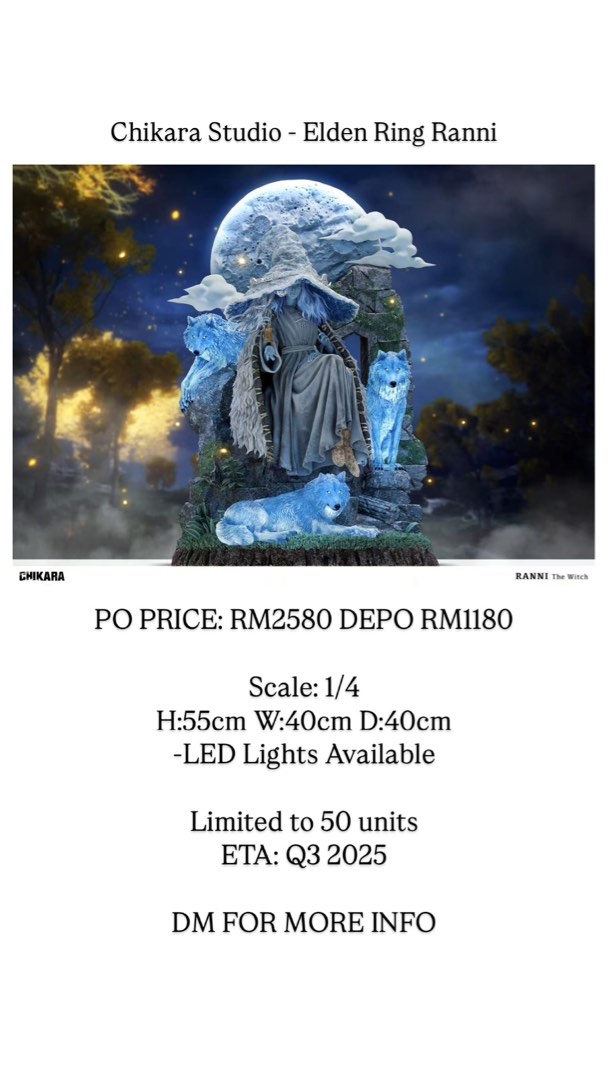 Chikara Studio - Elden Ring Ranni, Hobbies & Toys, Toys & Games on ...