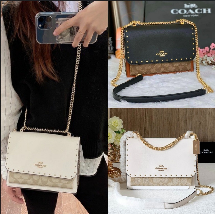 Coach Ladies Bag - 90400 Klare Crossbody Bag in Signature Coated Canvas ...