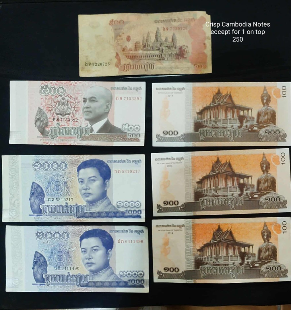 Crisp Cambodia Banknotes expct 1, Hobbies & Toys, Memorabilia ...