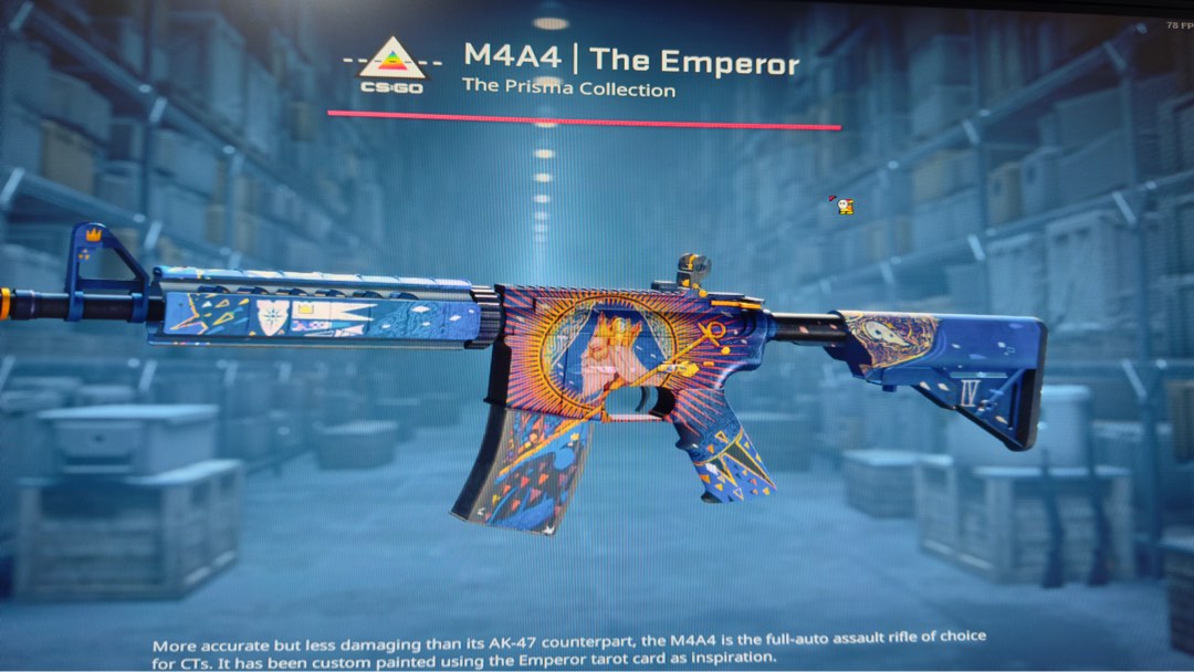 CS2 M4A4 THE EMPEROR FT, Video Gaming, Gaming Accessories, In-Game ...
