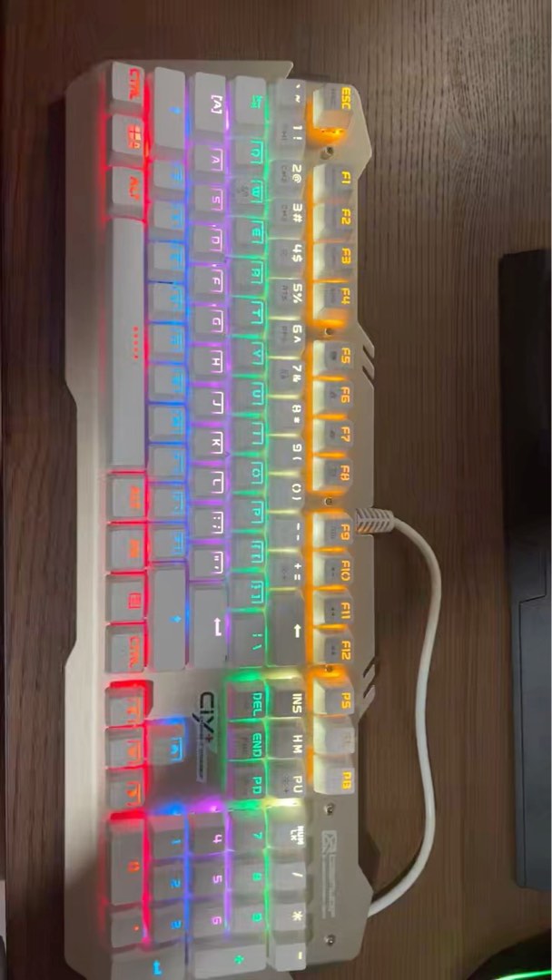 Cx 100 Rgb Gaming Keyboard Computers And Tech Parts And Accessories Computer Keyboard On Carousell