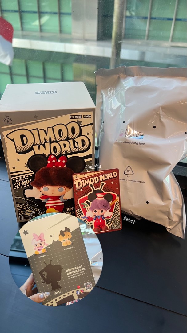 DIMOO WORLD × DISNEY Series Vinyl Plush - Mickey TV Show, Toys ...