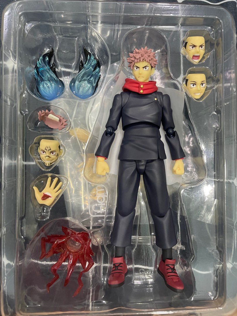 Figma yuji itadori BIB, Hobbies & Toys, Toys & Games on Carousell
