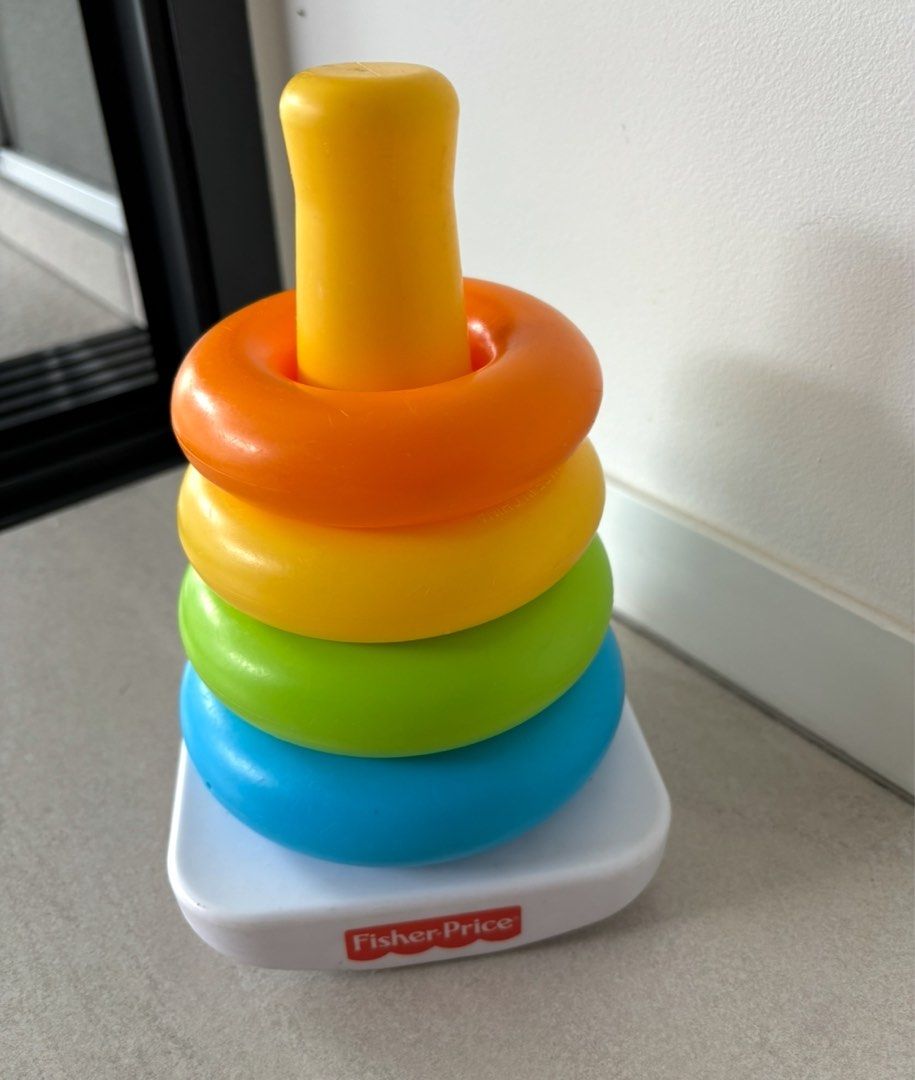 Fisher Price Stack Toy, Babies & Kids, Infant Playtime on Carousell