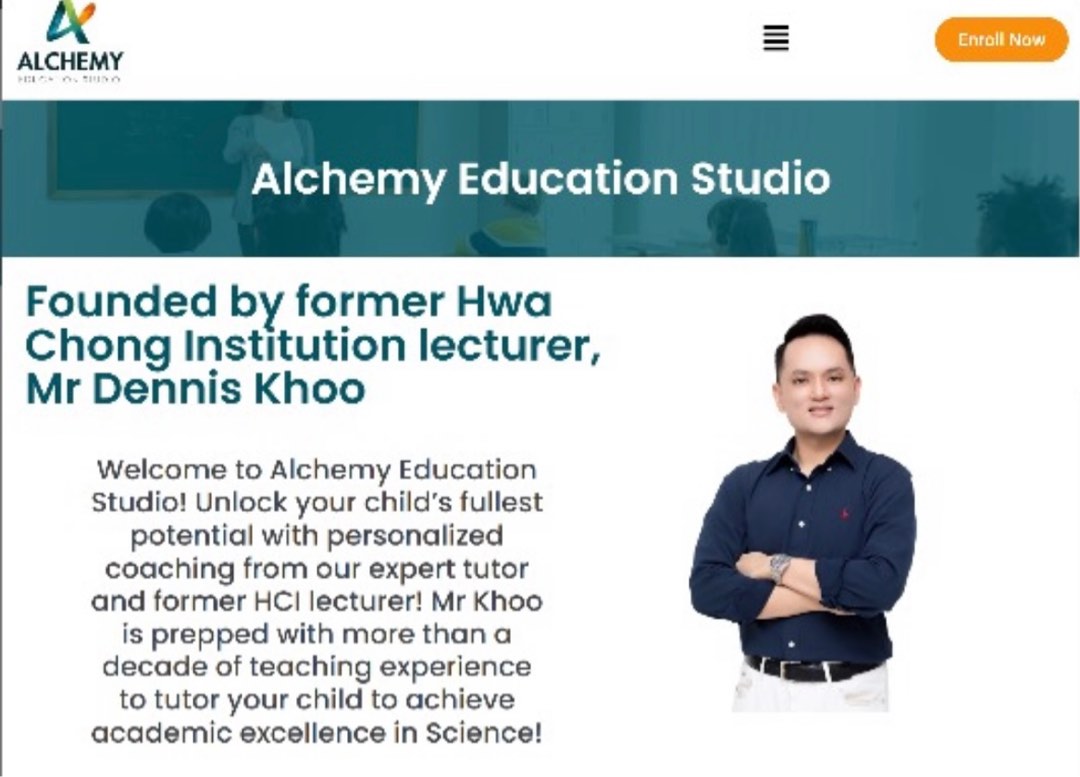 Former Hwa Chong JC Lecturer | Sec Pure Biology & Chemistry | JC ...