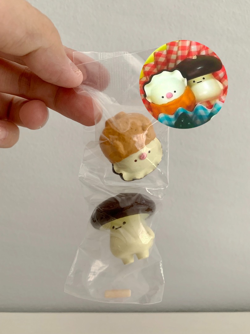 Gashapon / Toy Capsule Bento Friends Miniature - Shiitake & Oyster ...