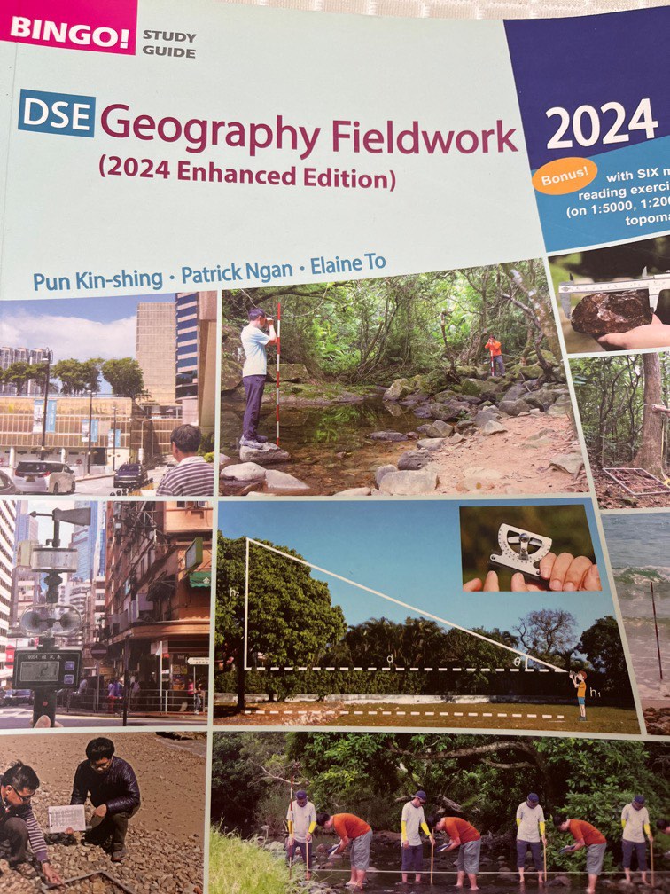 Geography fieldwork 2024 dse 2024 enhanced version, 興趣及遊戲, 書本 & 文具, 教科書 - Carousell