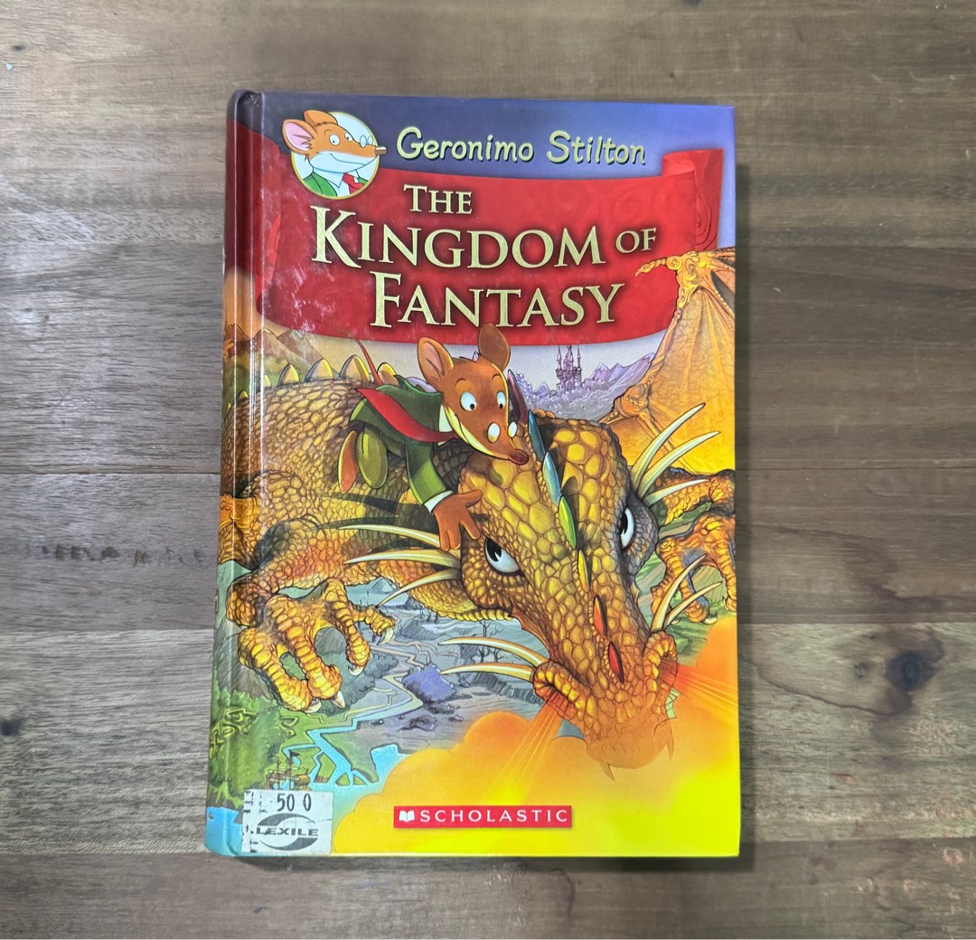 Geronimo Stilton: The Kingdom of Fantasy (Pre-Loved), Hobbies & Toys ...