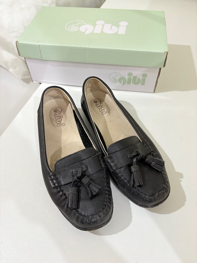 GIBI Black Shoes | School Shoes, Women's Fashion, Footwear, Shoe ...