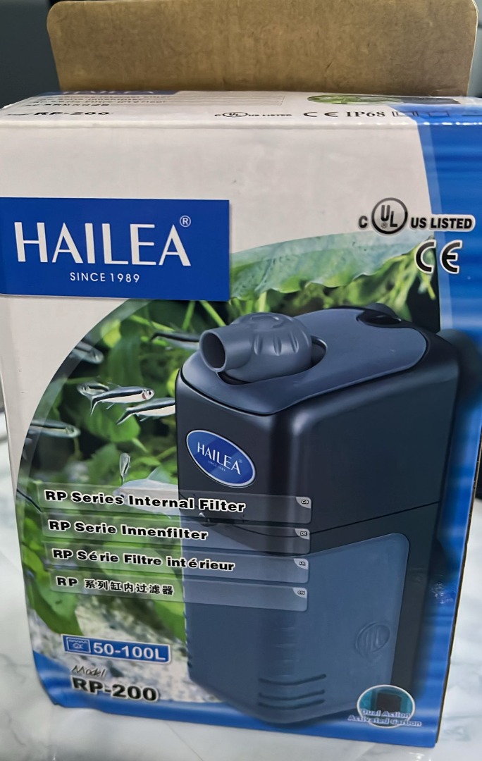 HAILEA AQUARIUM FILTER RP200CC, Pet Supplies, Homes & Other Pet ...