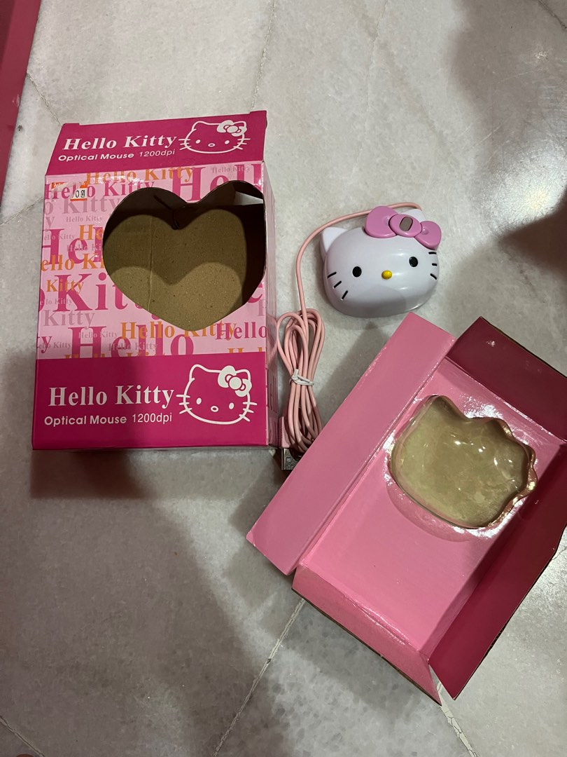 Hello Kitty Mouse, Computers & Tech, Parts & Accessories, Mouse ...