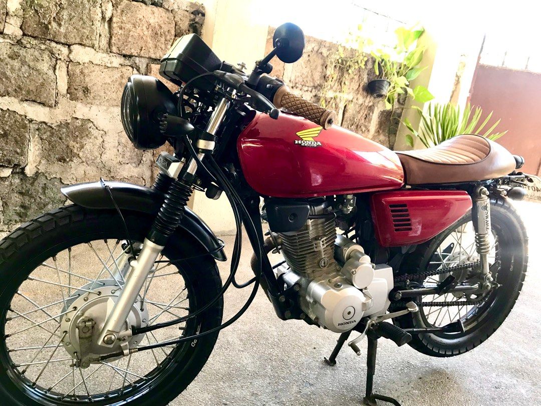 Honda Tmx 125 Scrambler, Motorbikes, Motorbikes for Sale on Carousell