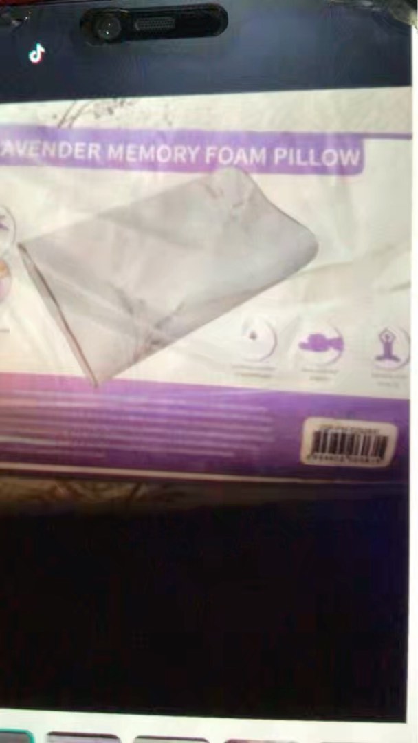 Lavender Memory Foam Pillow, Furniture & Home Living, Bedding & Towels on Carousell