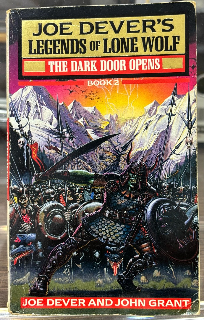 Legends of Lone Wolf Book 2 The Dark Door Opens Beaver Books, Hobbies ...