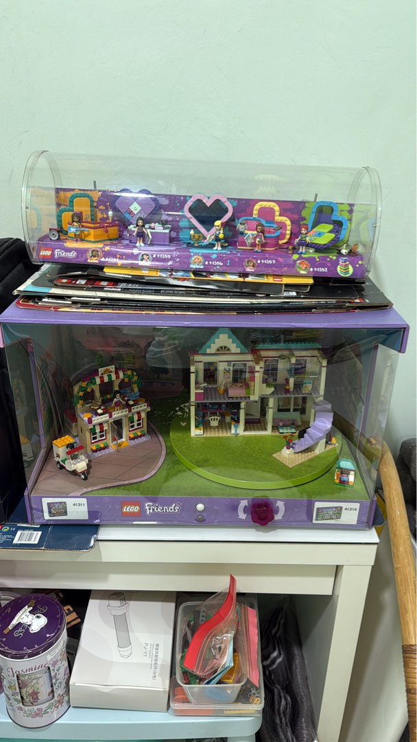 Lego Friends Display set, Hobbies & Toys, Toys & Games on Carousell