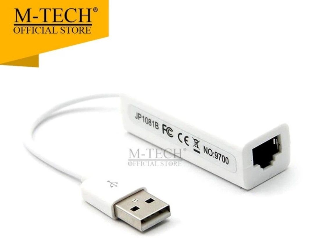 M Tech USB Lan Cable Ethernet RJ45, Elektronik, Bagian Komputer ...
