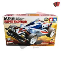 Mainan Rakit Mobil Tamiya Mini 4WD - Super Emperor Dash 01 (ORIGINAL ...