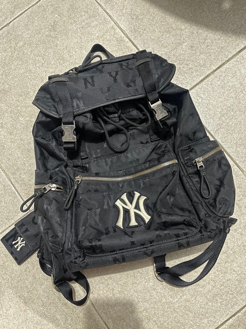 MONOGRAM NYLON JACQUARD BACKPACK NEW YORK YANKEES, Women's Fashion ...