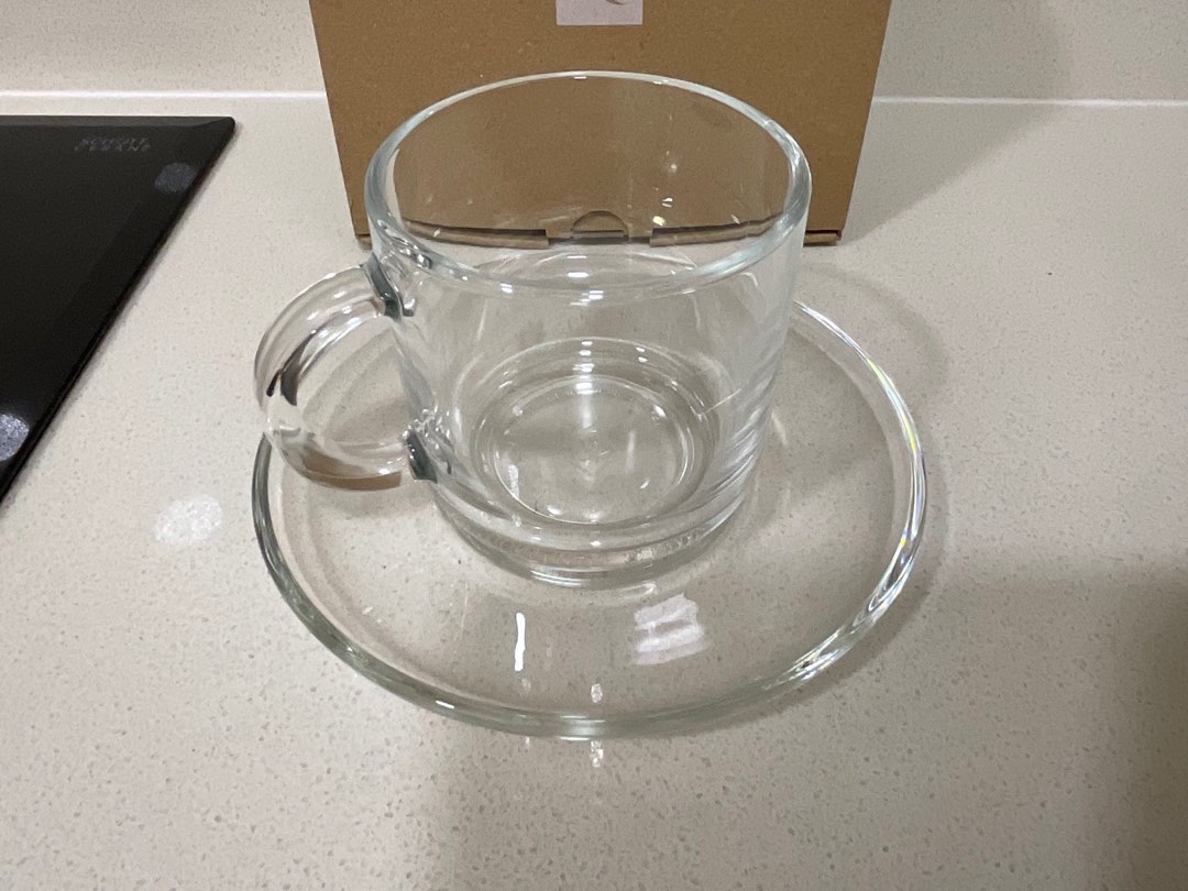 Nespresso 2 sets of vertuo lungo cups with saucers 180ml, Furniture ...