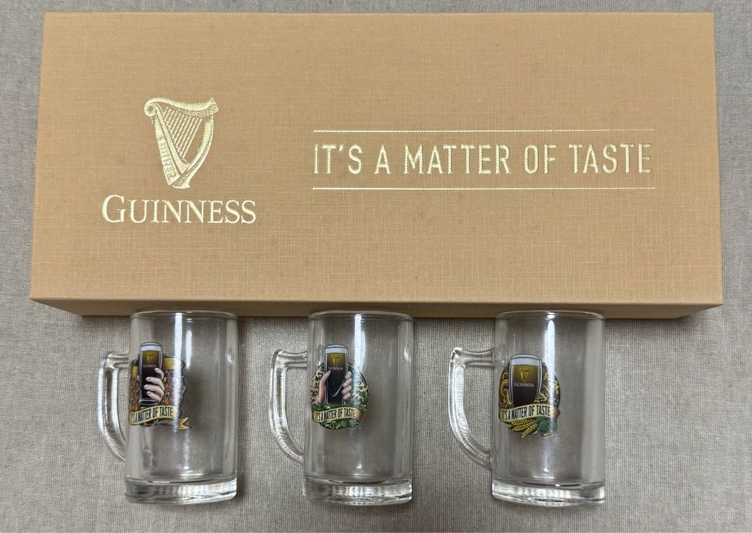 New Collectibles Guinness Beer Small Glasses, Hobbies & Toys ...