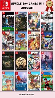 Nintendo Switch Games Account Digital (DAPAT SEMUA GAME ), Video Gaming ...