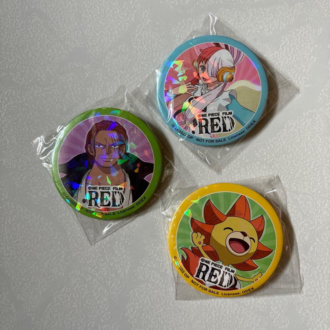 one piece badges, Hobbies & Toys, Memorabilia & Collectibles, Fan ...
