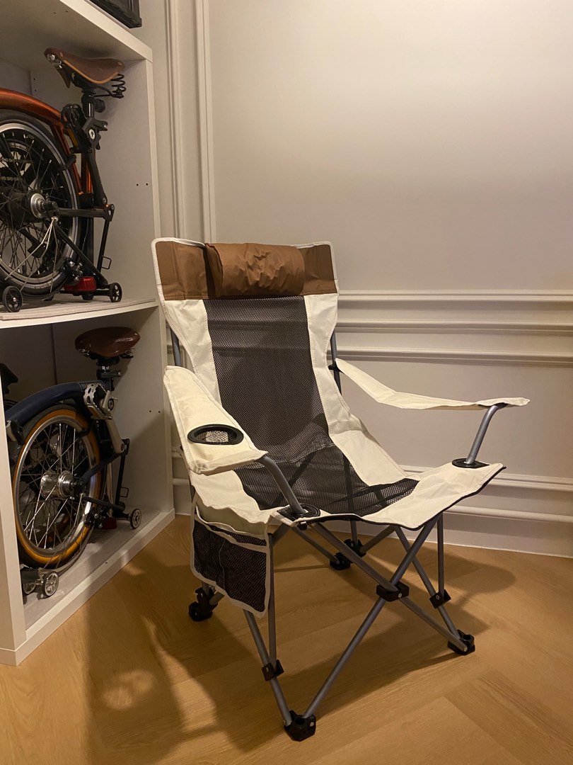 Outdoor foldable field chair, Sports Equipment, Hiking & Camping on ...