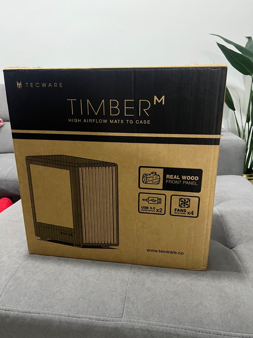 Pc Casing Tecware Timber M Matx, Computers & Tech, Desktops on Carousell