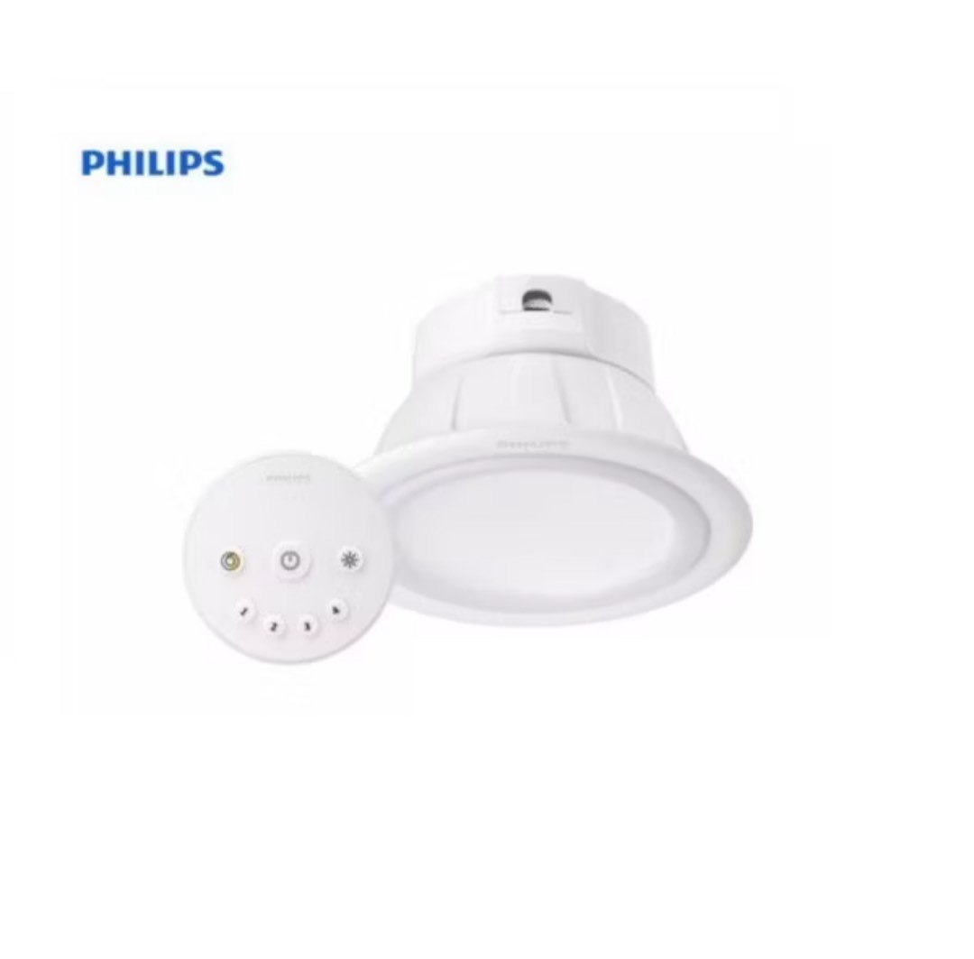 Philips 59062, Smalu 10w Smart LED 5" Downlight with Remote Control ...