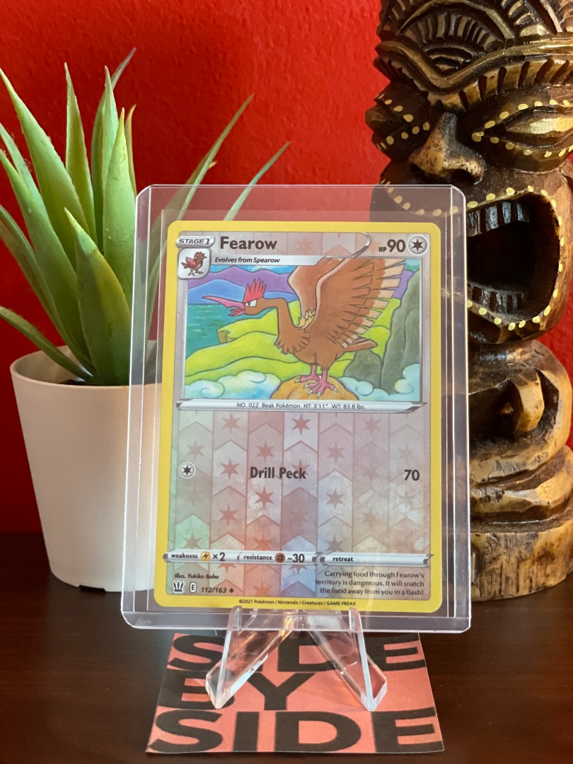 Pokemon TCG Card - Fearow (Battle Styles, #112/163, Reverse Holo ...