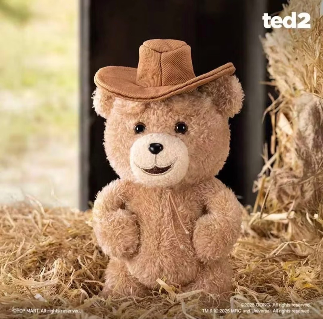 Pop Mart x Ted Ted2 - Cowboy Bear, Hobbies & Toys, Toys & Games on ...