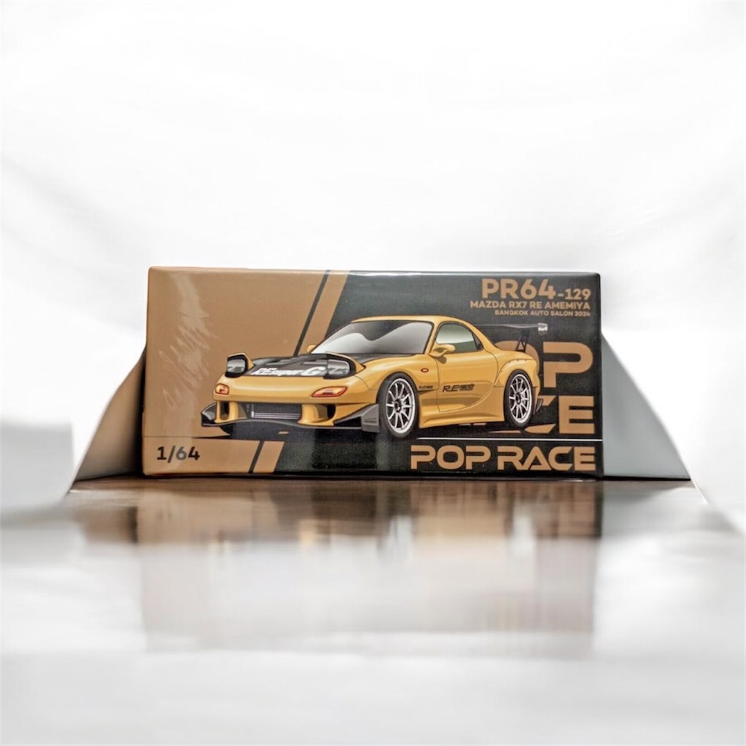 Pop Race Mazda RX-7 RE AMEMIYA Bangkok Auto Salon 2024 | Pop Race RX-7 ...