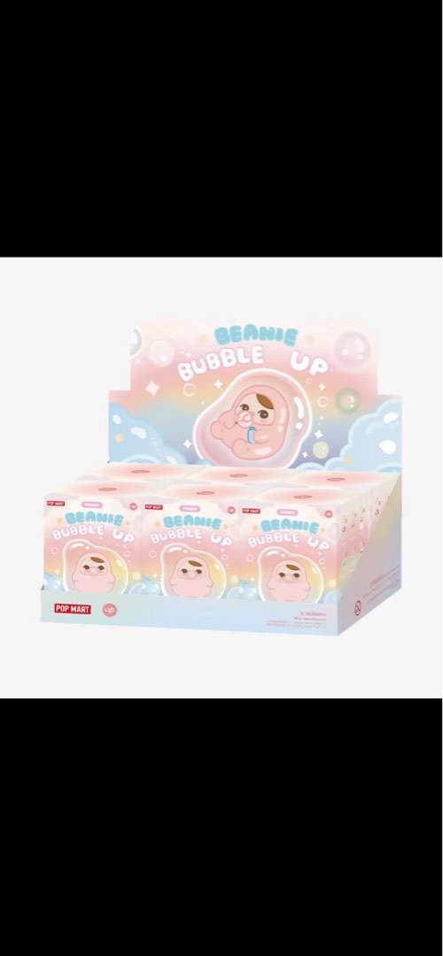 Popmart pucky beanie bubble up (whole box sealed), Hobbies & Toys, Toys ...