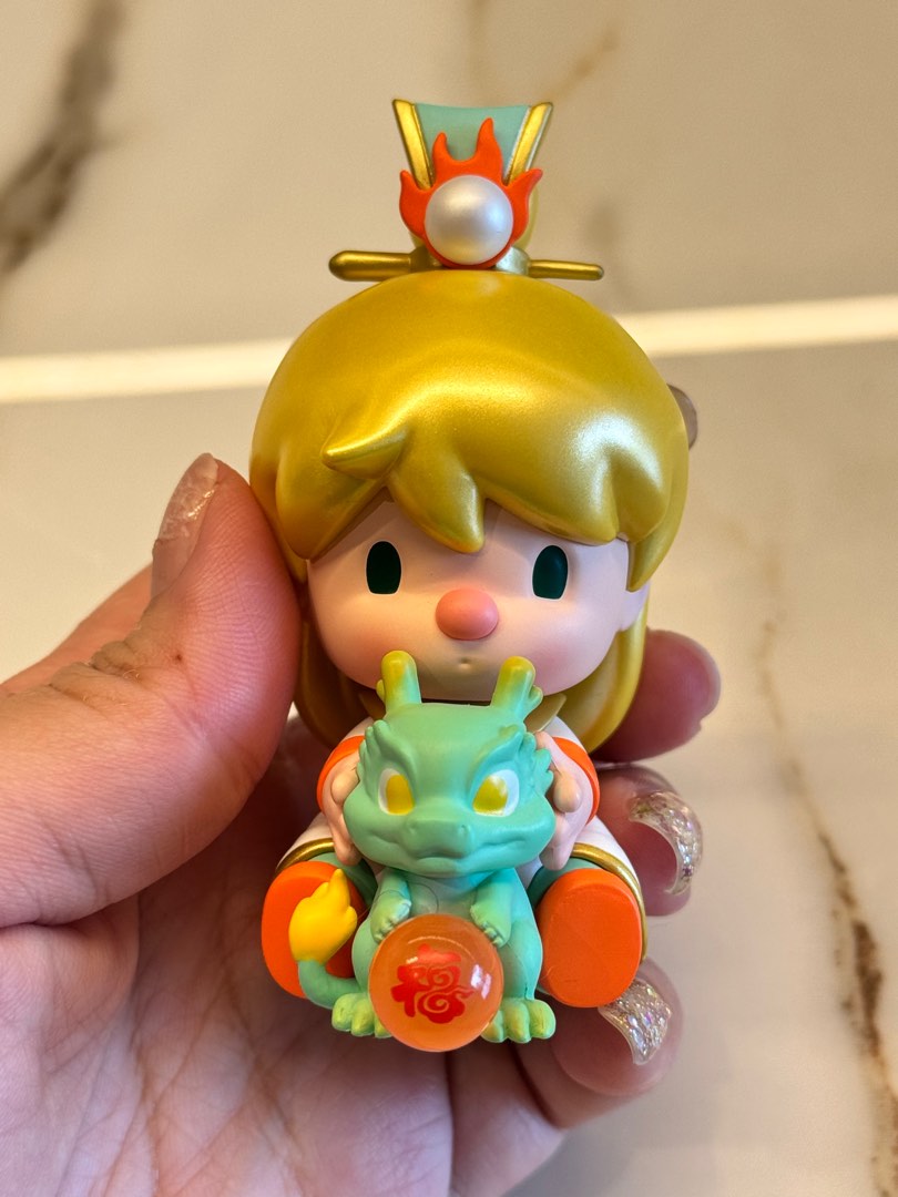 Popmart Loong Presents the Treasure Series Sweet Bean Secret, Hobbies ...