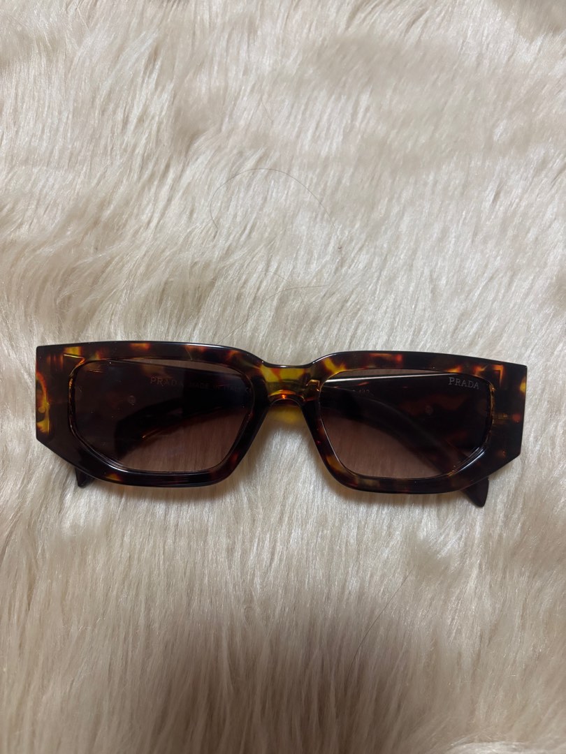PRADA animal print shades, Women's Fashion, Watches & Accessories ...