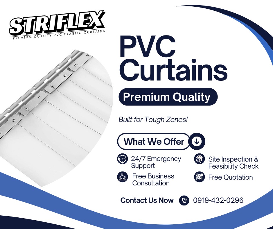 PVC Plastic Curtain for Reefer Van/Warehouse/Cold Storages. Etc ...