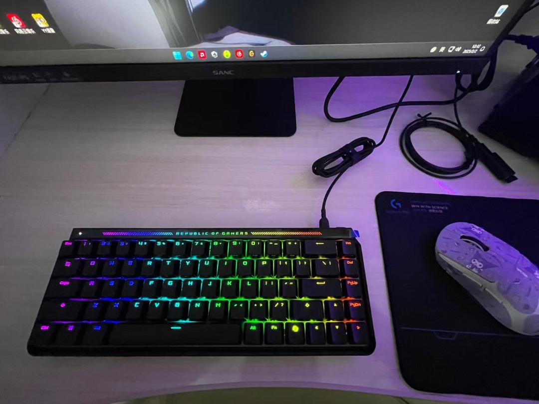 ROG Mage AceHFX Magnetic Axis Gaming Keyboard Mage RXLP Low Optical ...