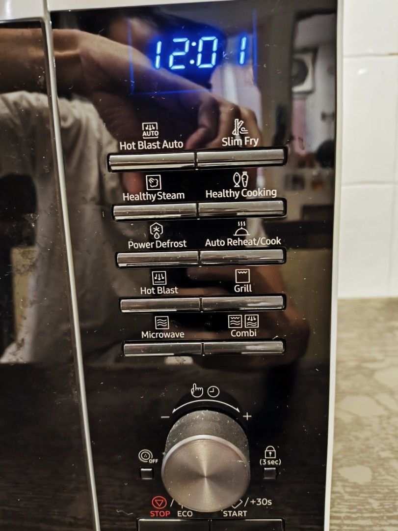 Samsung 28 conventional grill Microwave mc28m6035kw/sm, TV & Home ...