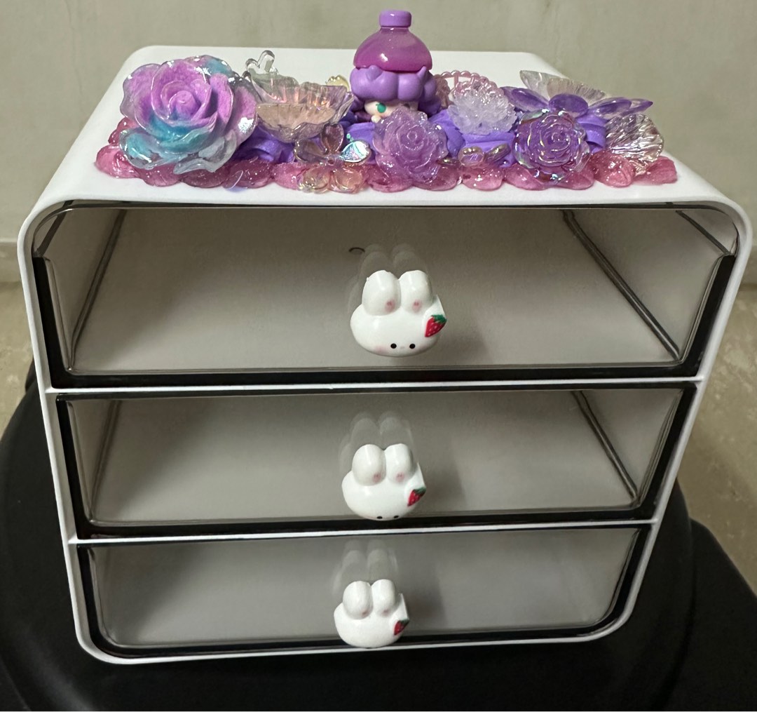 Satyr Rory 3-Tier Decoden Drawer (Cheapest In Market!), Hobbies & Toys ...