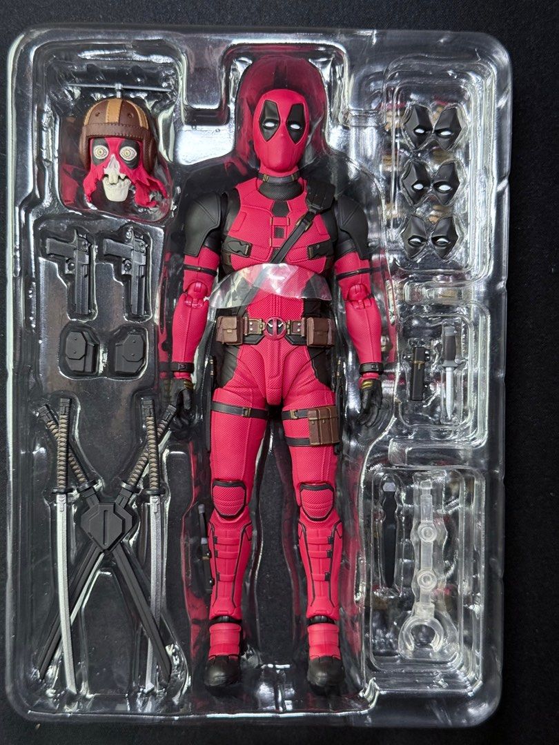 SHF Deadpool 3 (with Wade Wilson headcsulpt Manipple Studio), Hobbies ...
