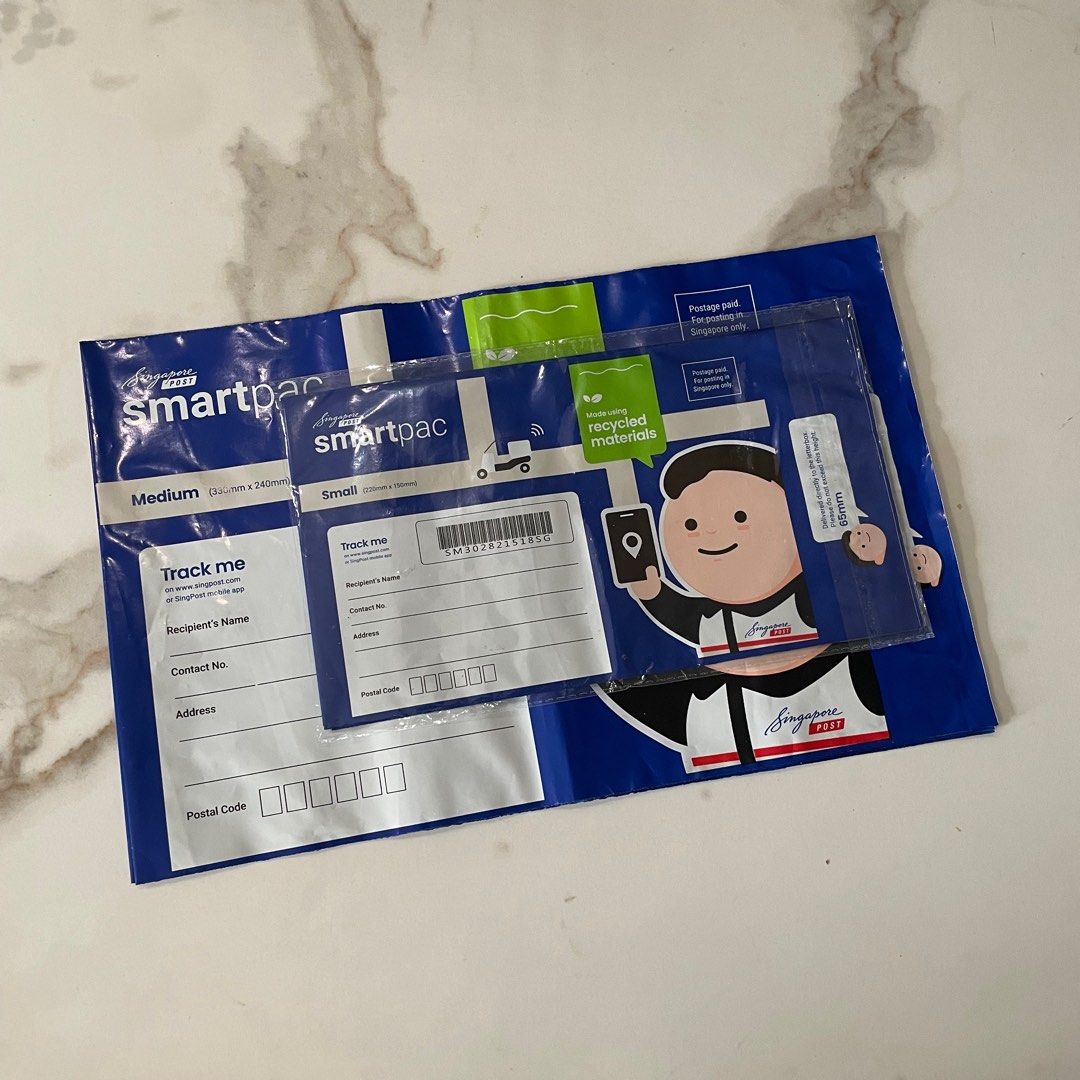 singpost smartpac small and medium, Everything Else on Carousell