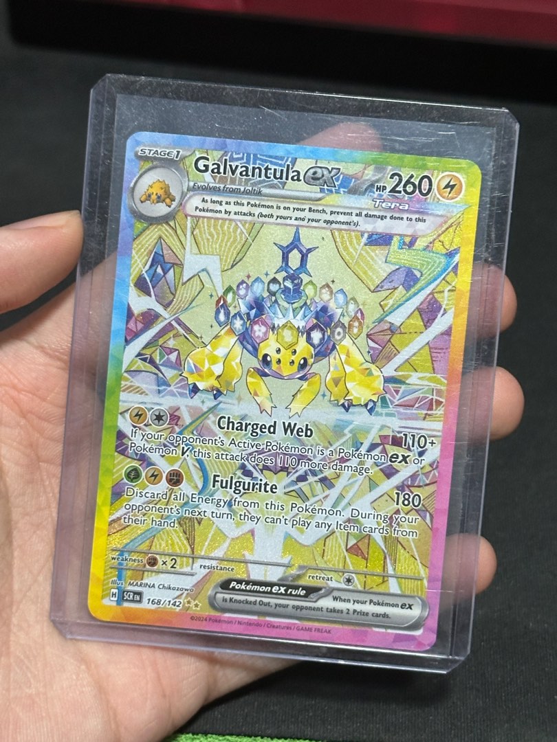 Stellar Crown SIR Galvantula ENG, Hobbies & Toys, Toys & Games on Carousell