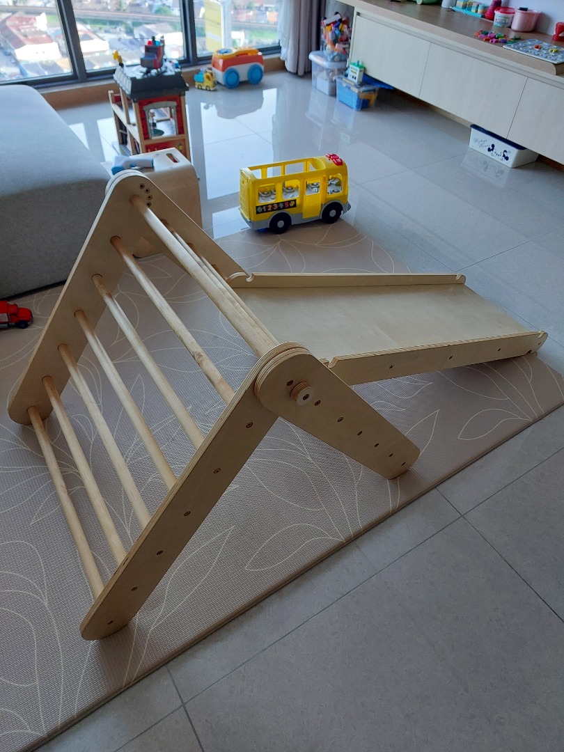 Suteki The Finley Pikler and Reversible Slide/Ramp bundle, Babies ...