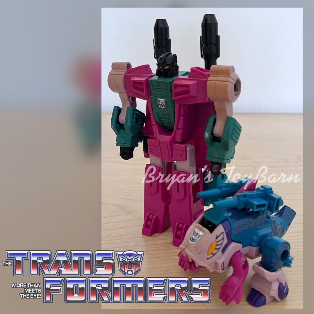 Transformers G1 Combiner Seacons: Snaptrap & Skalor Action Figures by ...