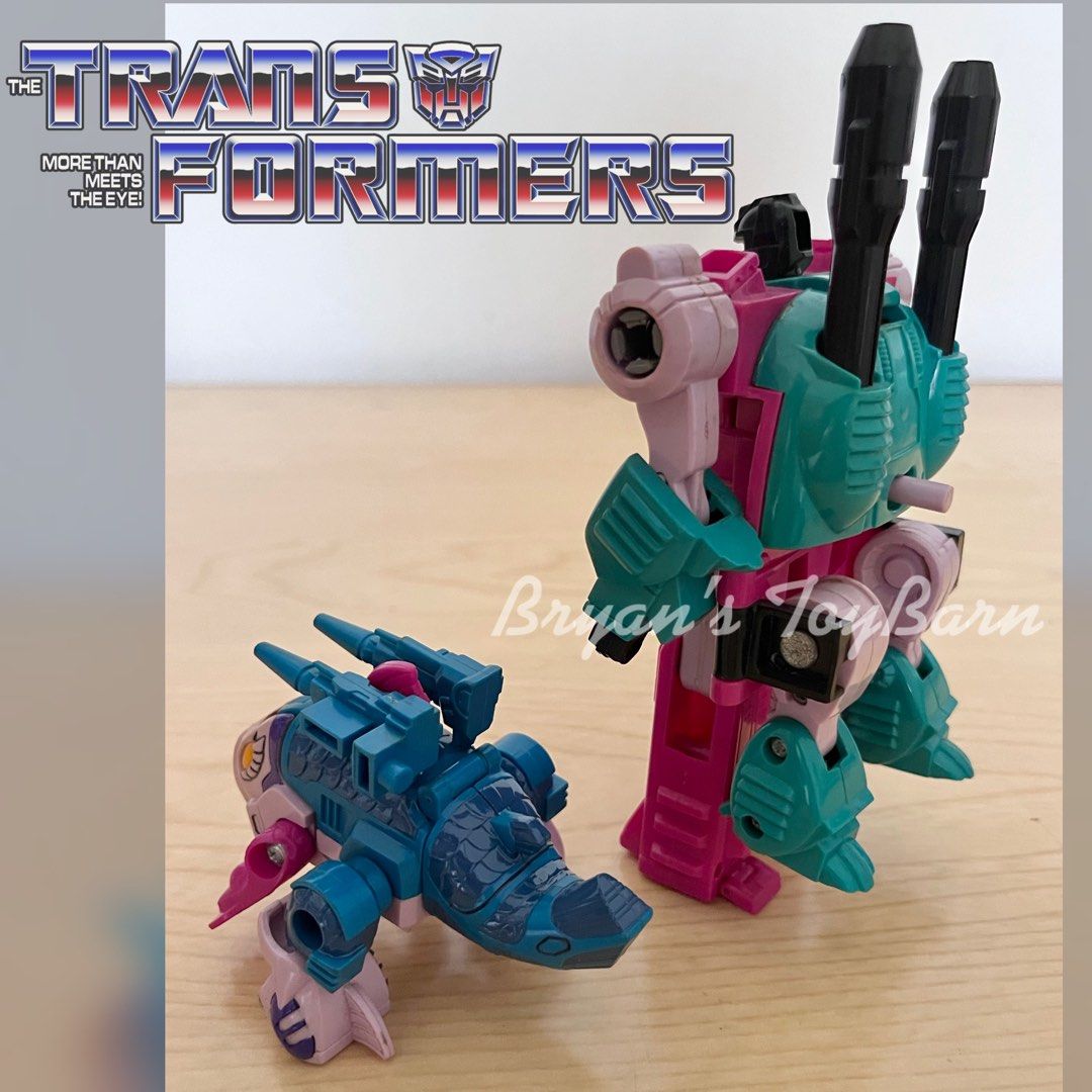 Transformers G1 Combiner Seacons: Snaptrap & Skalor Action Figures by ...
